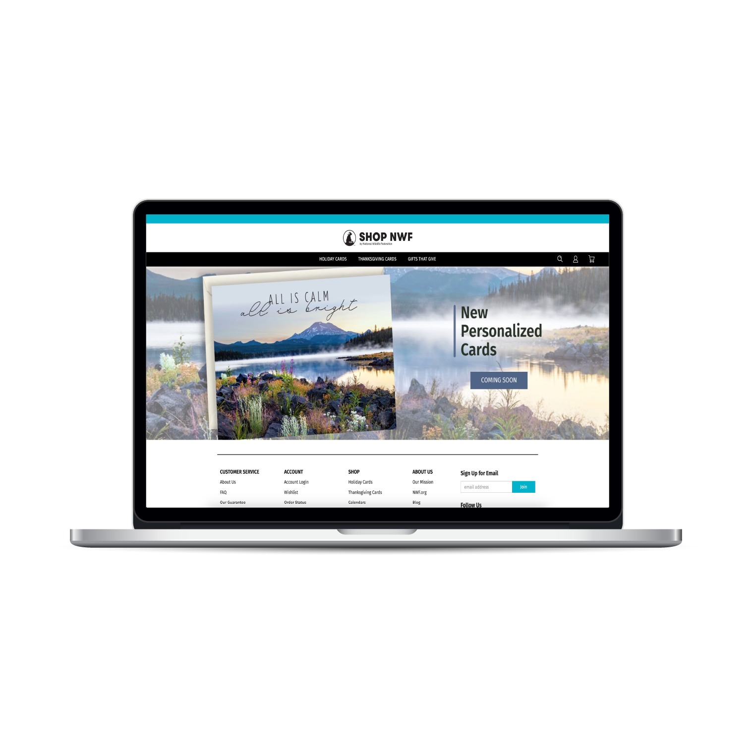 How Virid Created a New Site for the NWF with Custom Specs